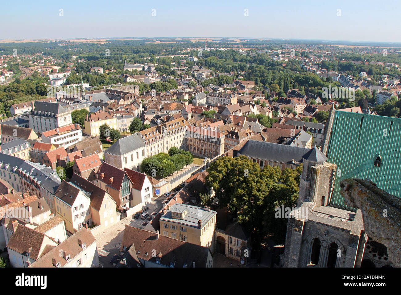 Gargoyle In Chartres Cathedral High Resolution Stock Photography and ...