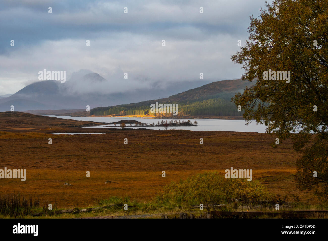 Loch Laidon, Rannoch, Scottish Highlands Stock Photo - Alamy