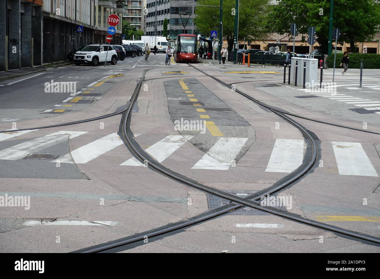 Translohr-Straßenbahn Mestre-Venedig - Translohr Tramway Mestre-Venice ...