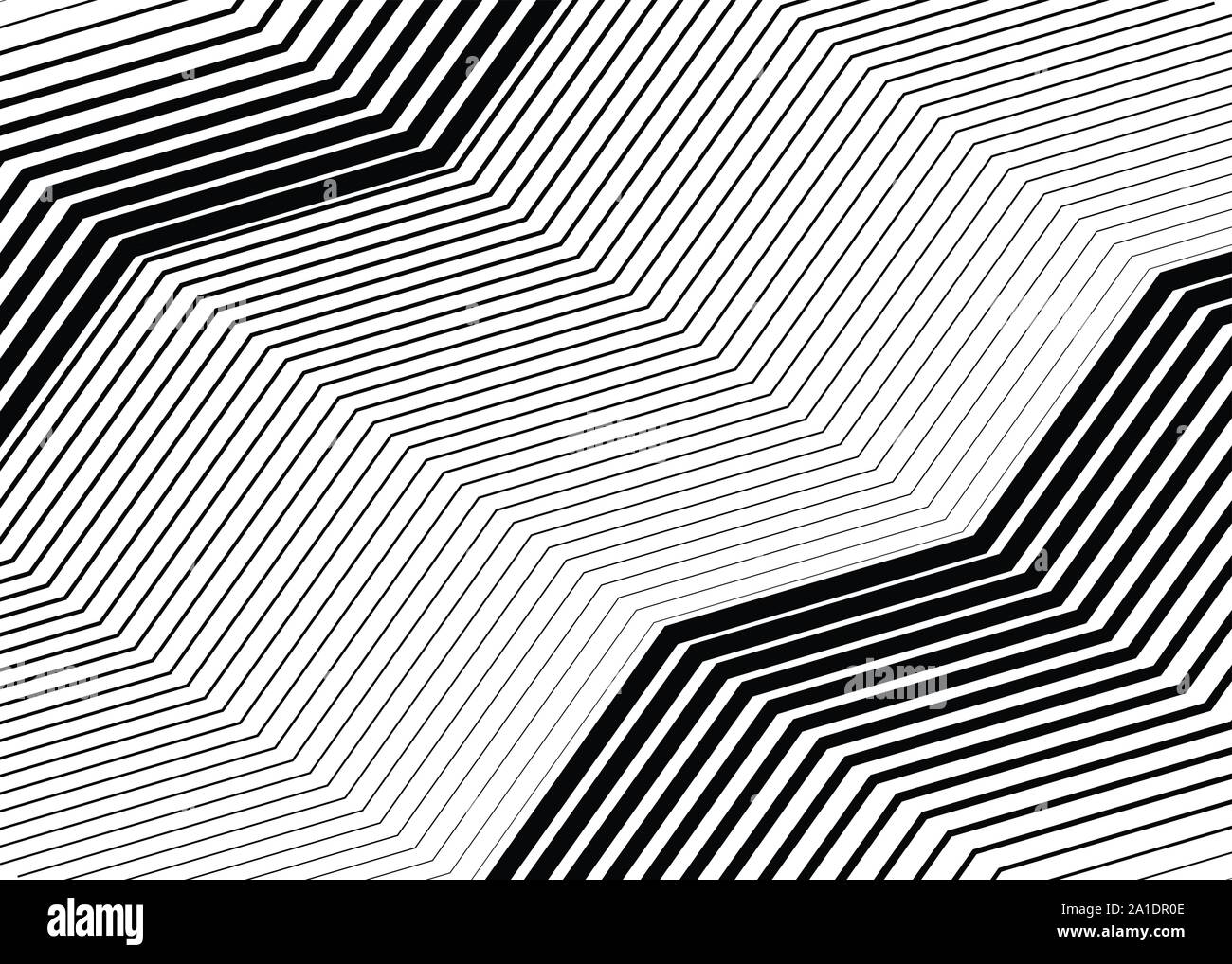 Abstract undulating lines vector background hi-res stock photography ...