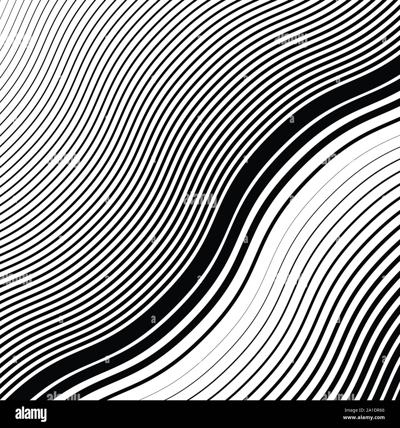 Abstract undulating lines vector background hi-res stock photography ...