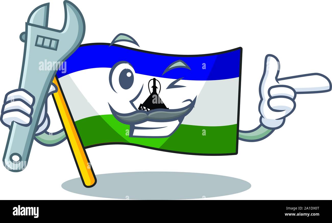 South africa lesotho flag Stock Vector Images - Alamy