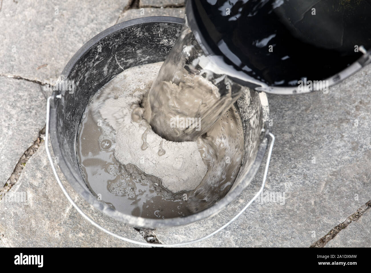 Puddle concrete hi-res stock photography and images - Alamy