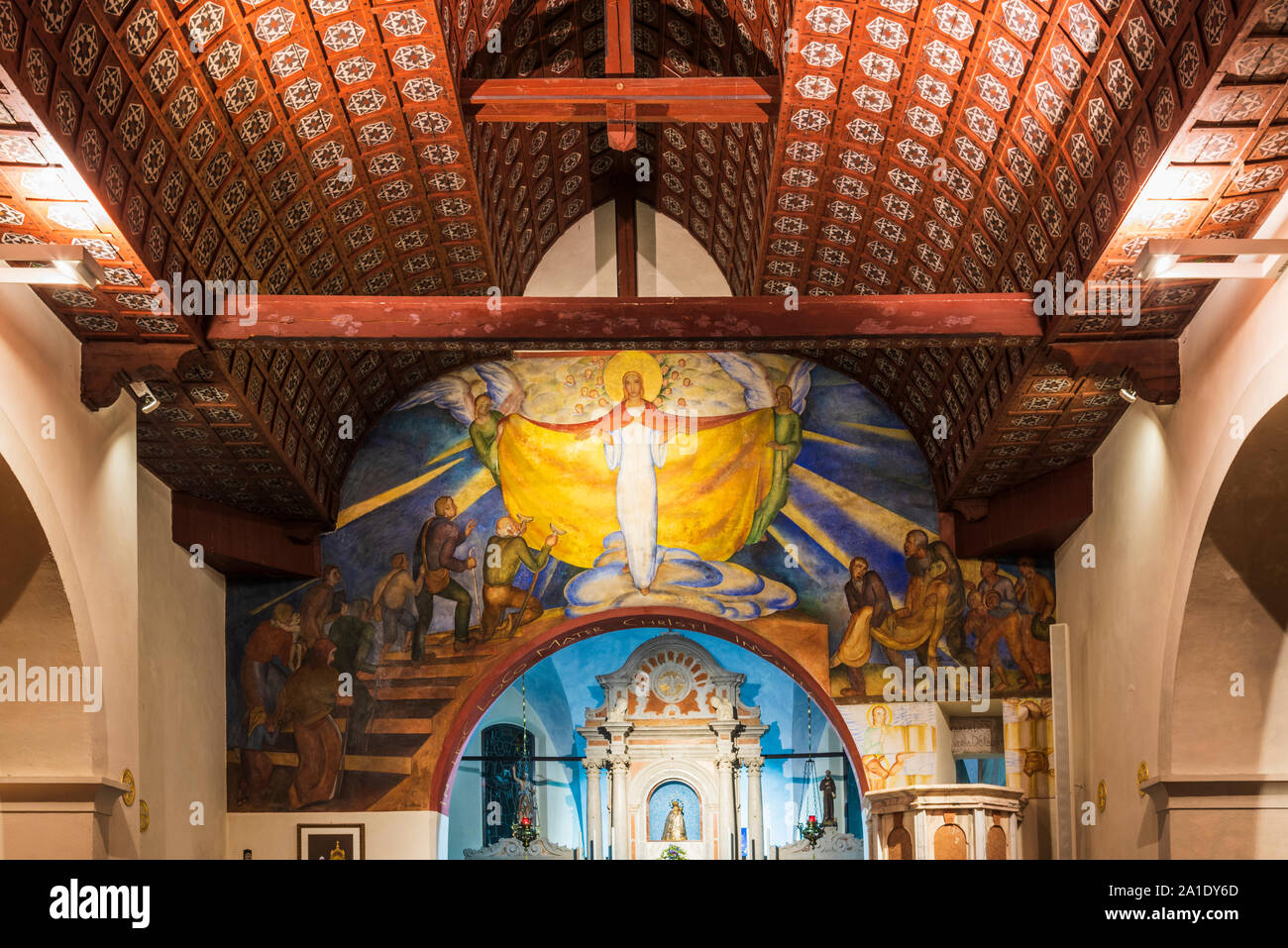 Interior of the marian shrine hi-res stock photography and images - Alamy