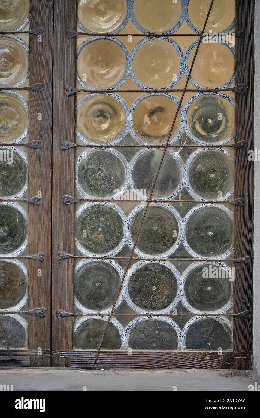 details of a vintage retrò window Stock Photo - Alamy