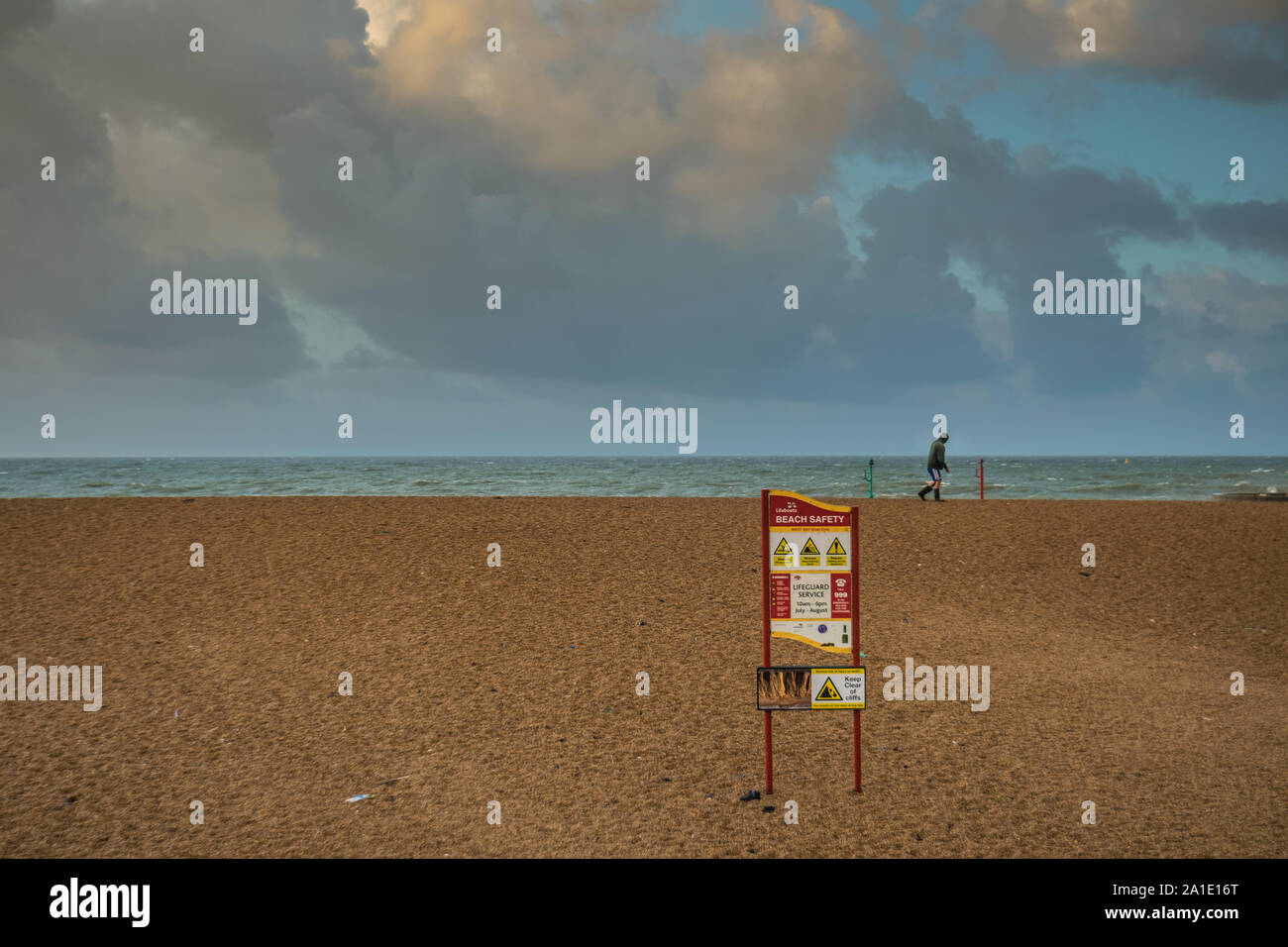 Safety on the beach england hi-res stock photography and images - Alamy