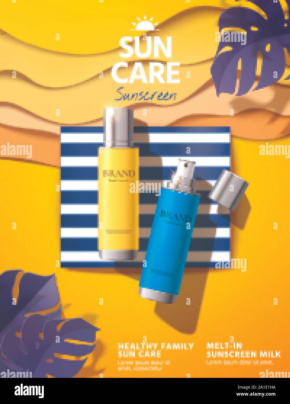 Flat lay wave Stock Vector Images - Alamy