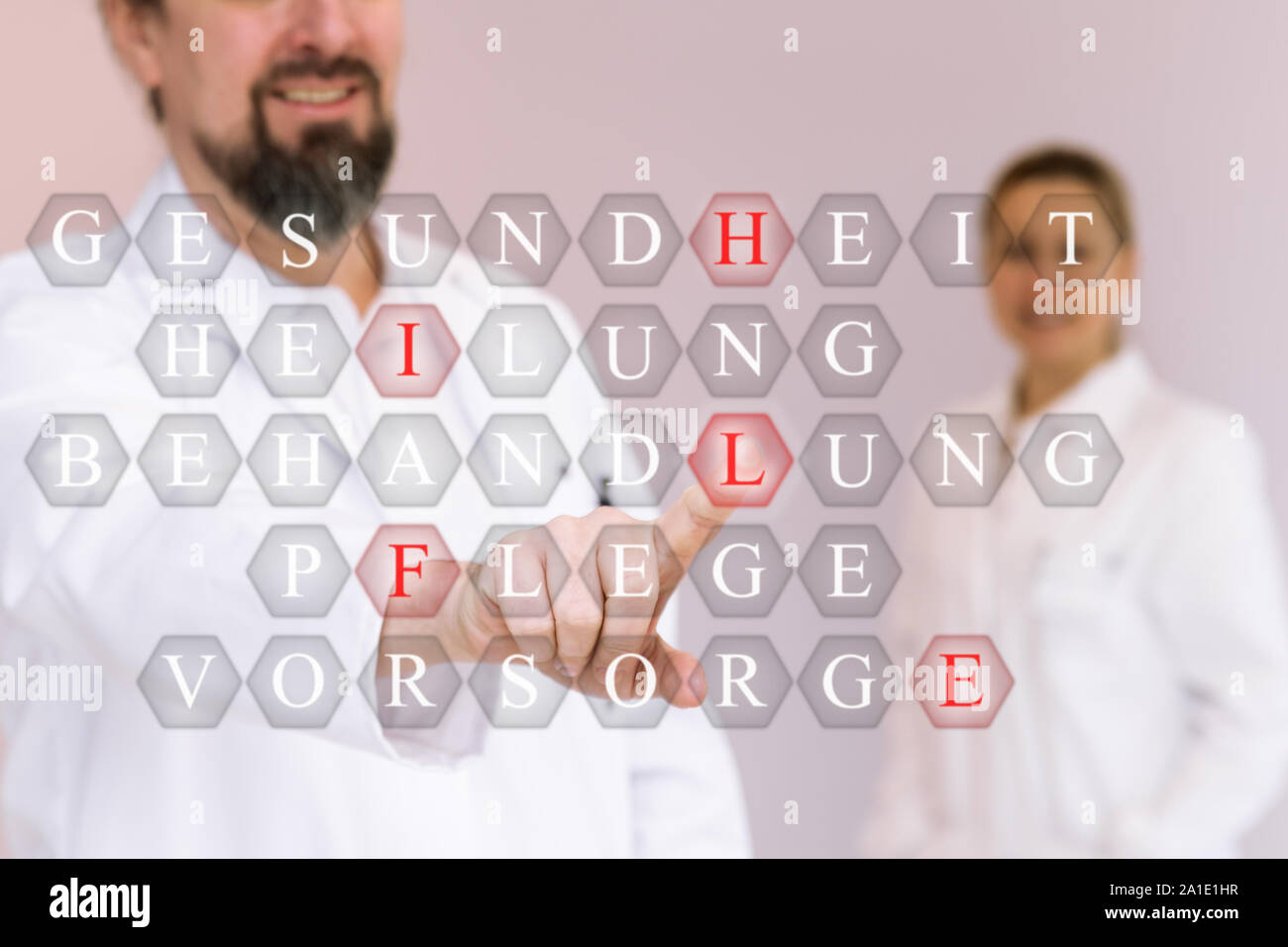 Female doctor patient german hi-res stock photography and images - Alamy