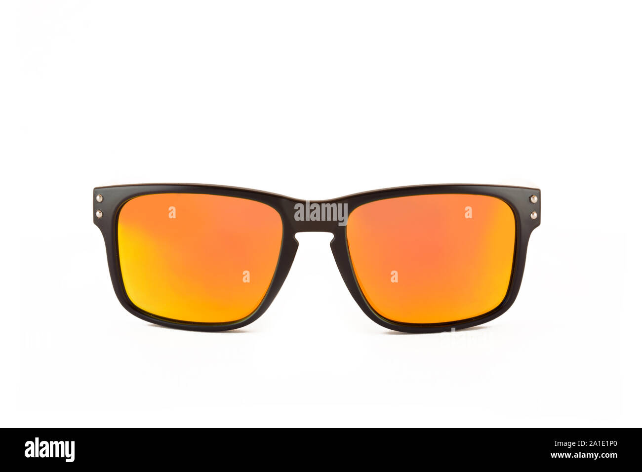 Sunglasses, front view isolated on white background Stock Photo - Alamy