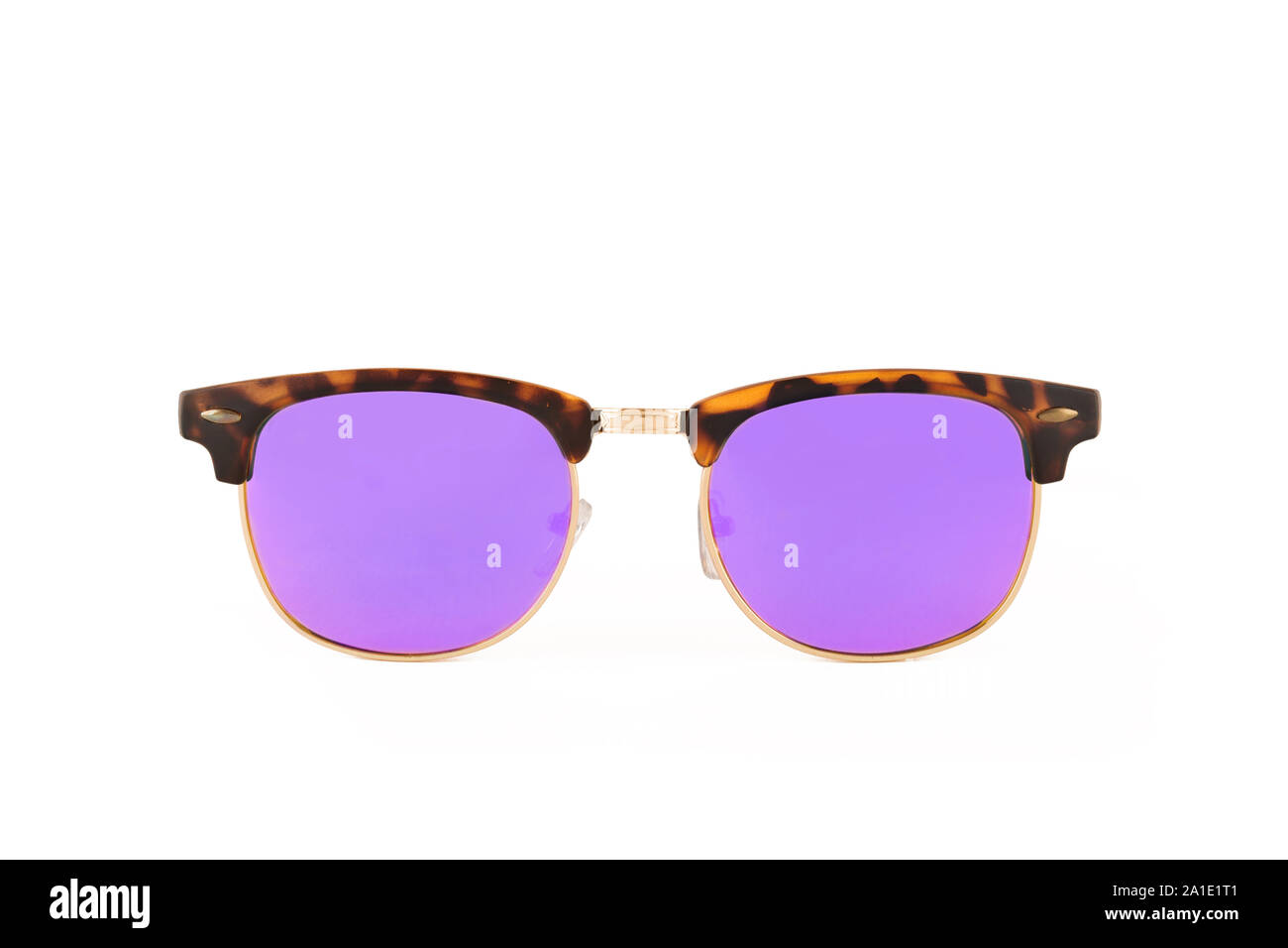 Sunglasses, front view isolated on white background Stock Photo - Alamy