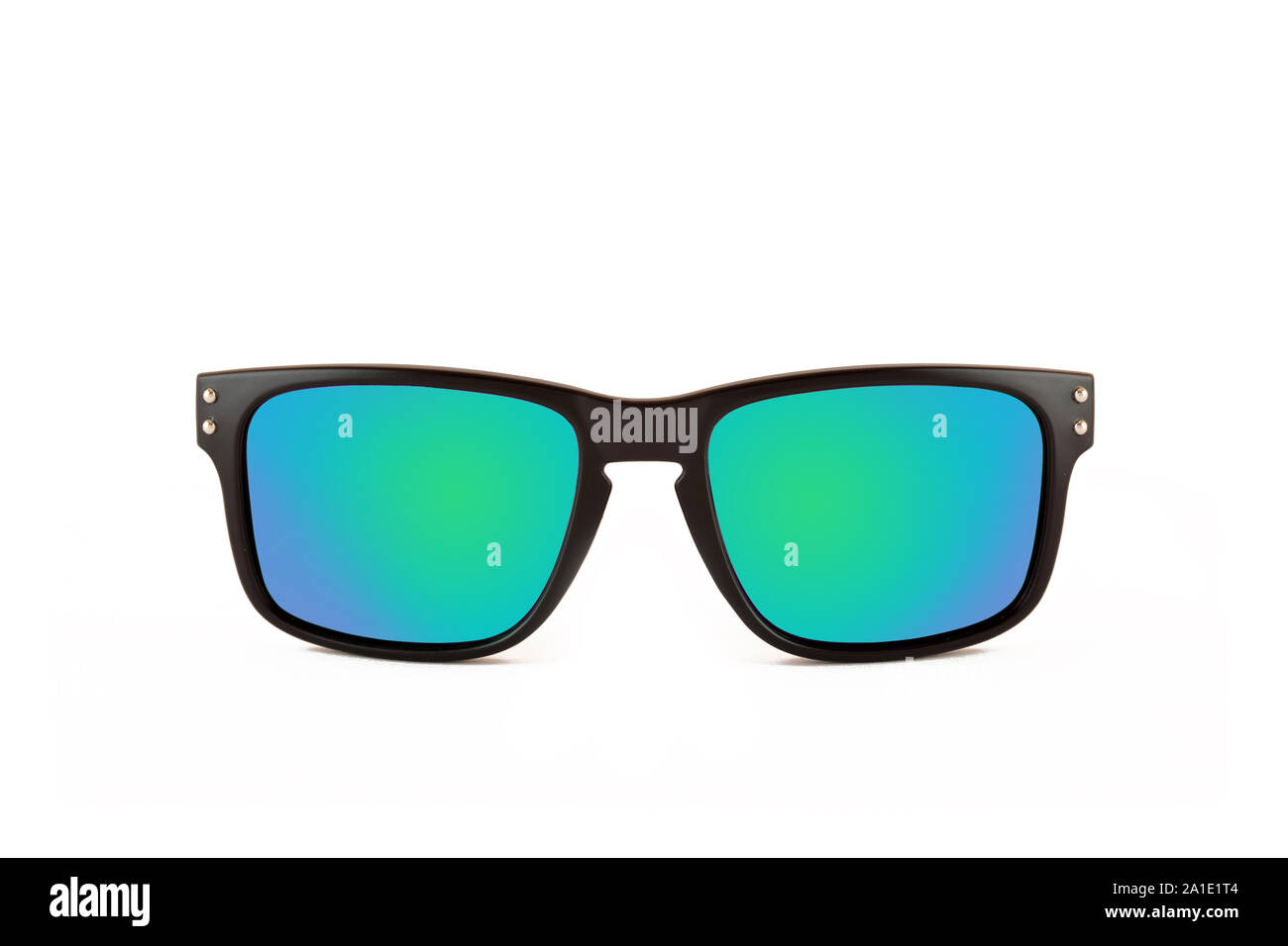 Sunglasses, front view isolated on white background Stock Photo - Alamy