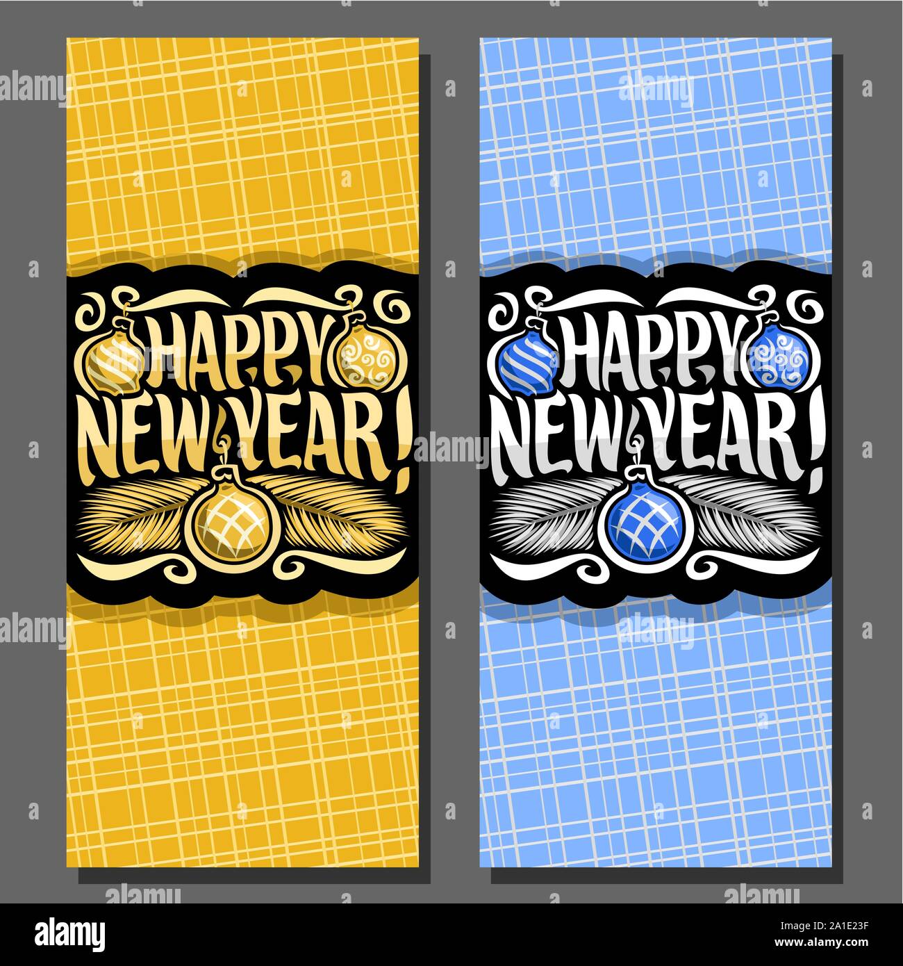 Vertical sign on tree Stock Vector Images - Alamy