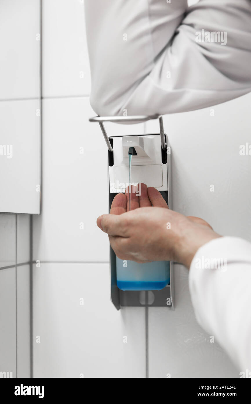 Hand hygiene hospital hi-res stock photography and images - Alamy