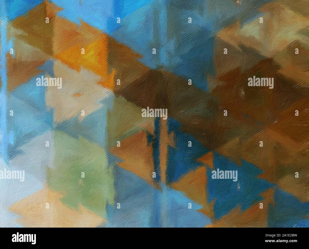 Abstract painting in oil background, splashes of paint on canvas ...