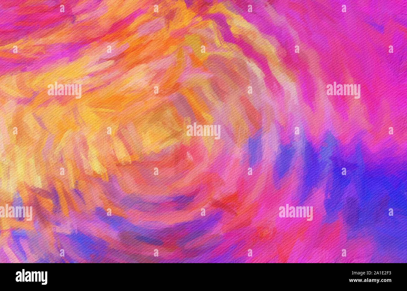 Abstract painting in oil background, splashes of paint on canvas ...
