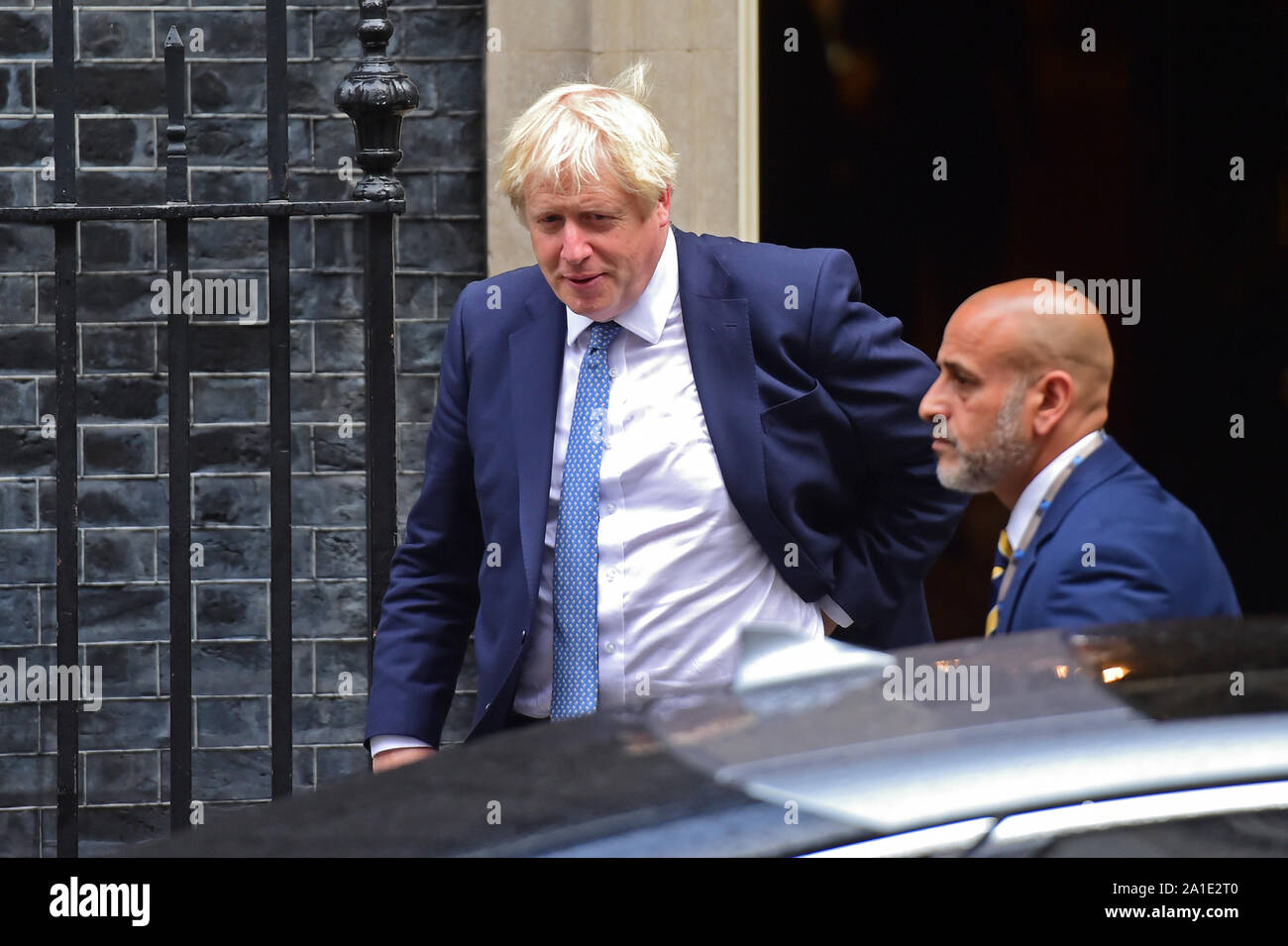 Prime Minister Boris Johnson in Downing Street, London Stock Photo - Alamy