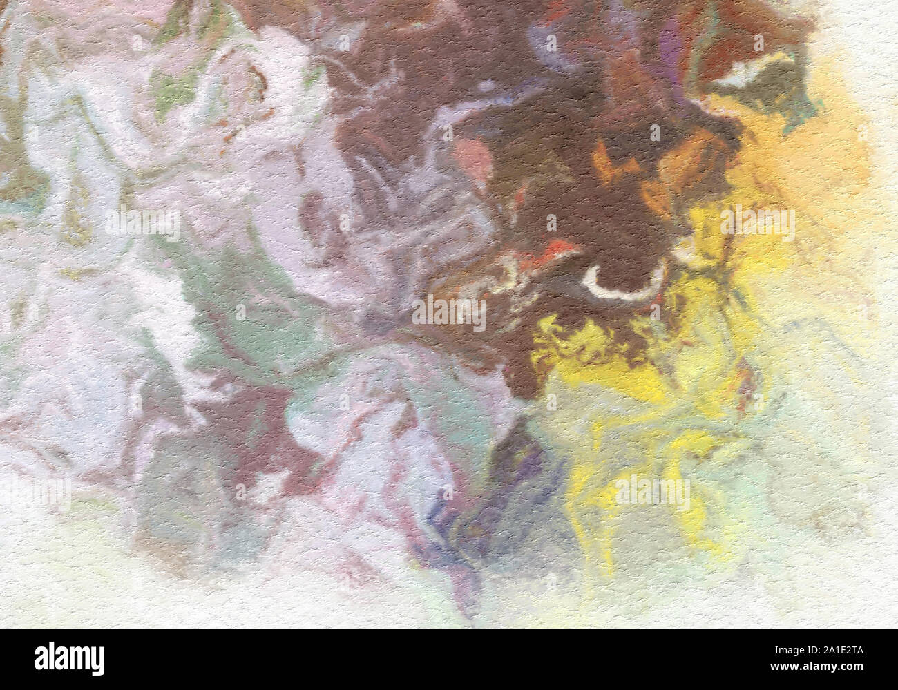 Abstract artwork aesthetic design with messy oil paint strokes, art ...