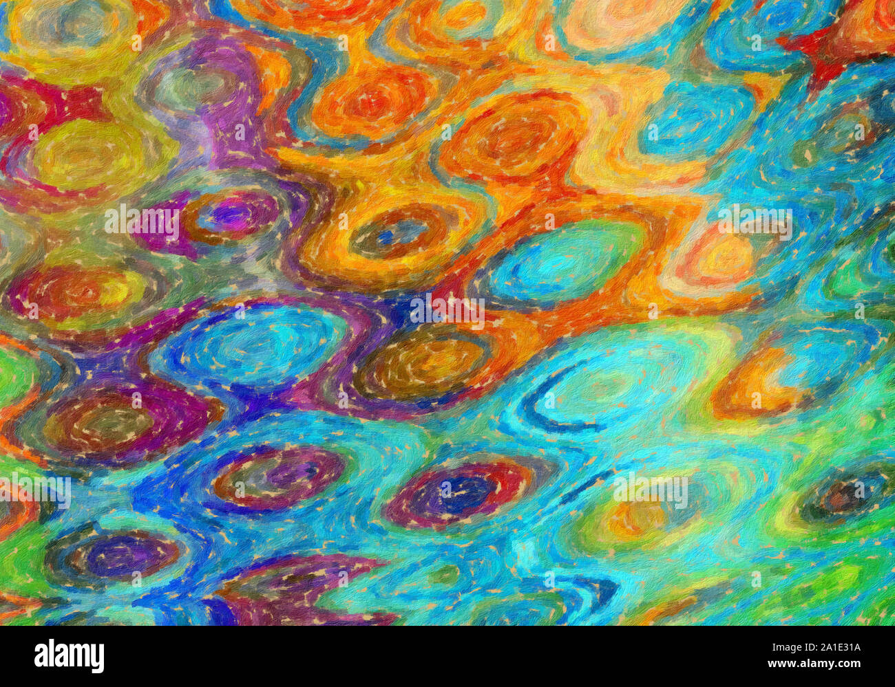 Abstract artwork aesthetic design with messy oil paint strokes, art ...