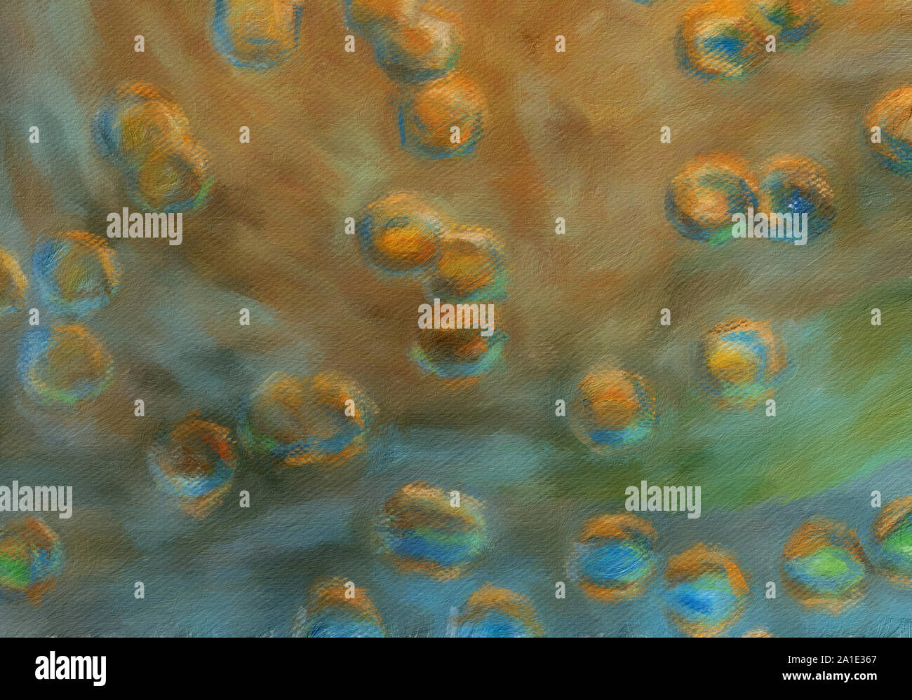 Abstract artwork aesthetic design with messy oil paint strokes, art ...