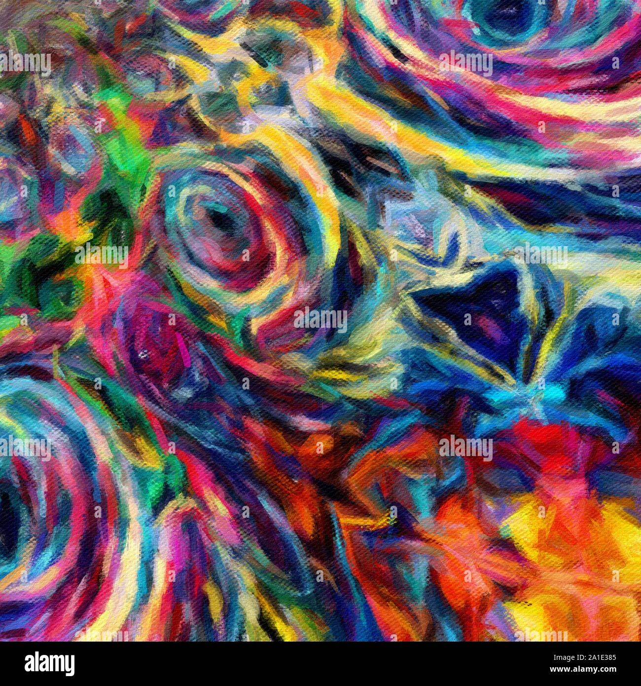 Abstract artwork aesthetic design with messy oil paint strokes, art ...