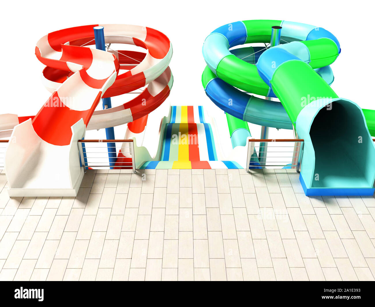 Water Slides Two High Resolution Stock Photography and Images - Alamy