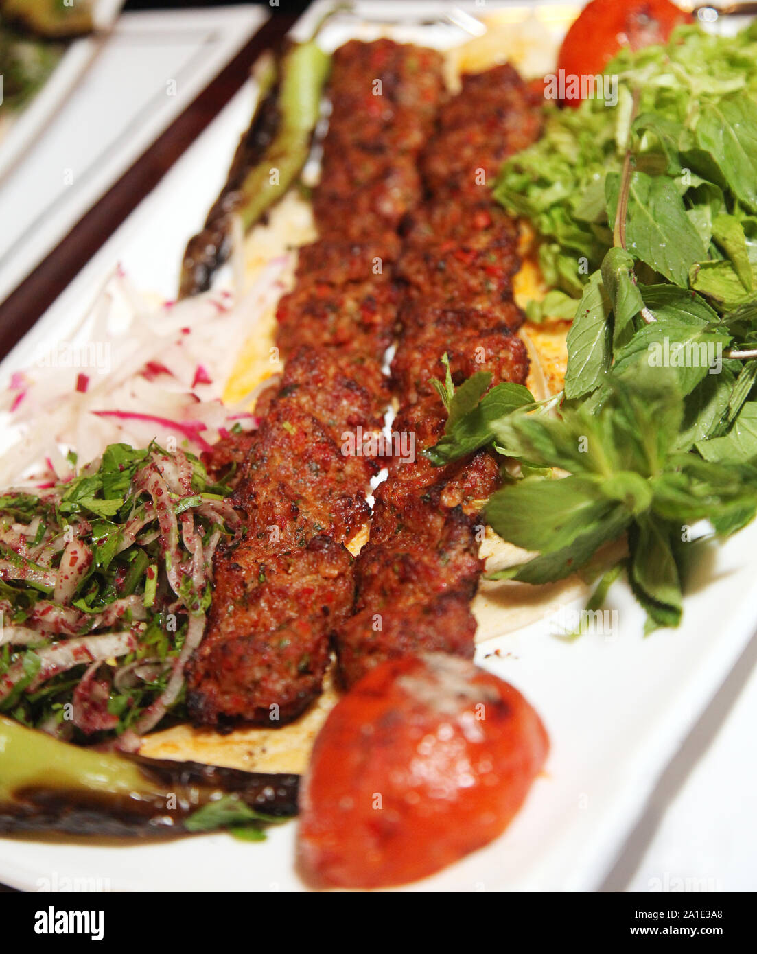 Adana kebab hi-res stock photography and images - Alamy
