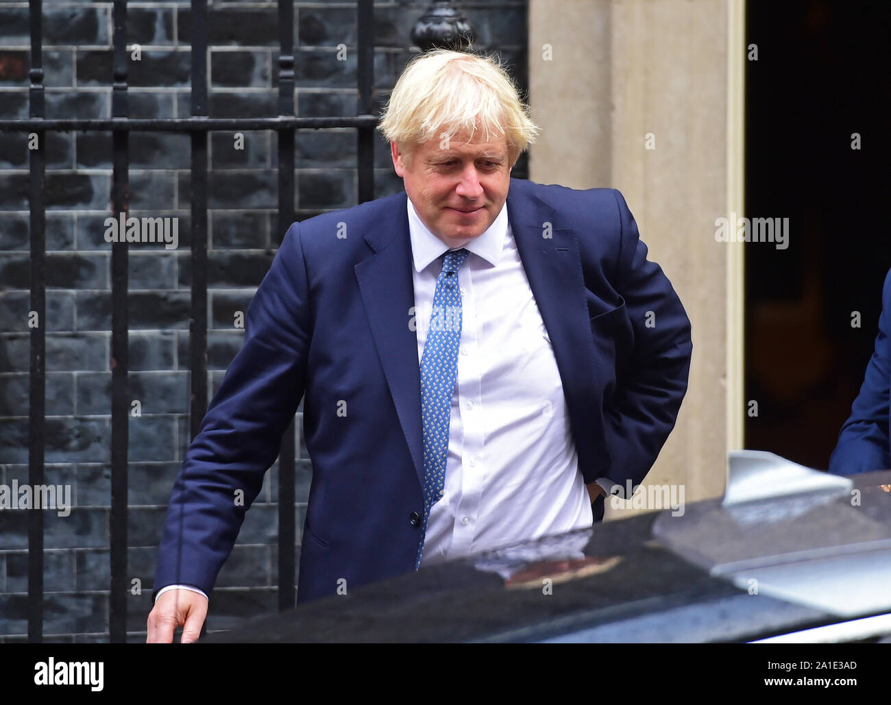 Prime Minister Boris Johnson in Downing Street, London Stock Photo - Alamy