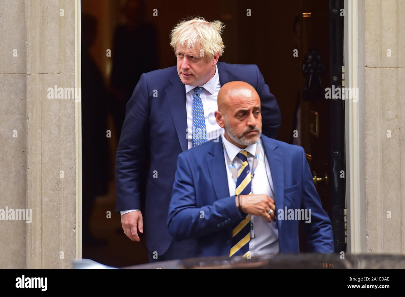 Prime Minister Boris Johnson in Downing Street, London Stock Photo - Alamy