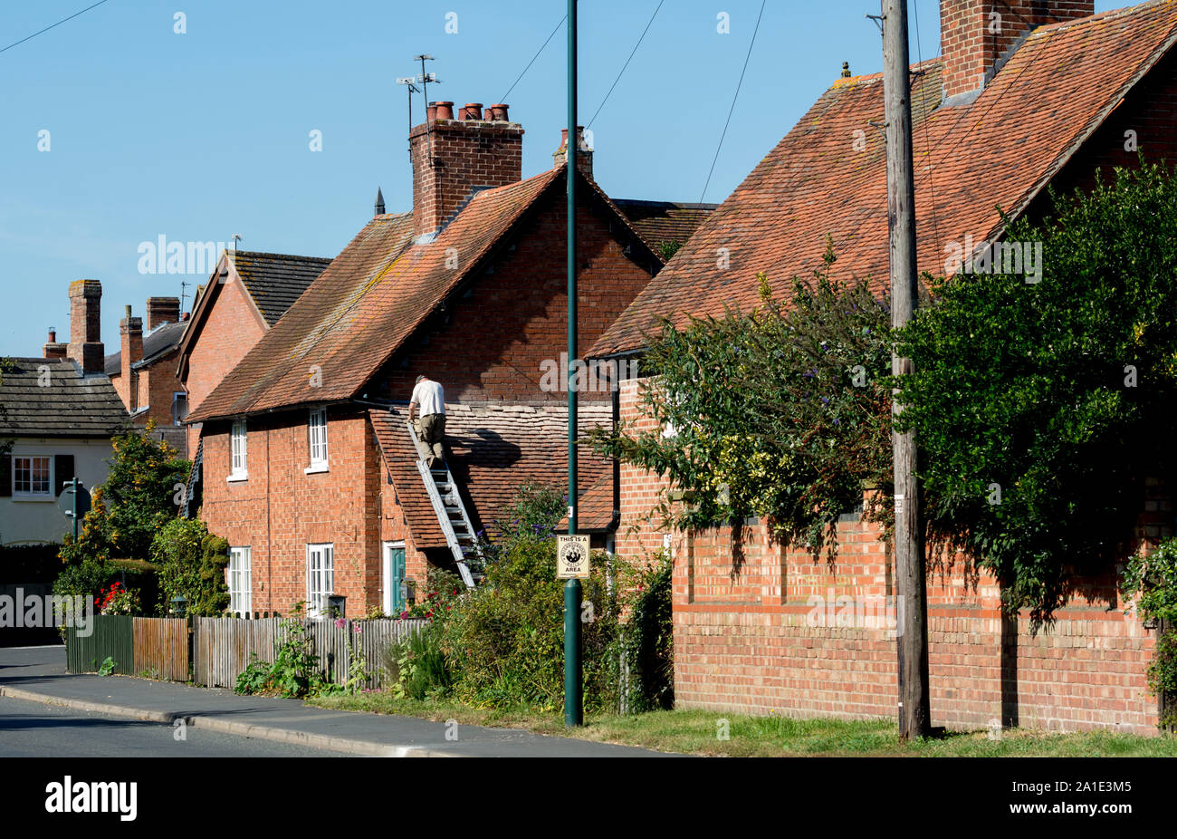 Church Street, Wellesbourne, Warwickshire, England, UK Stock Photo - Alamy