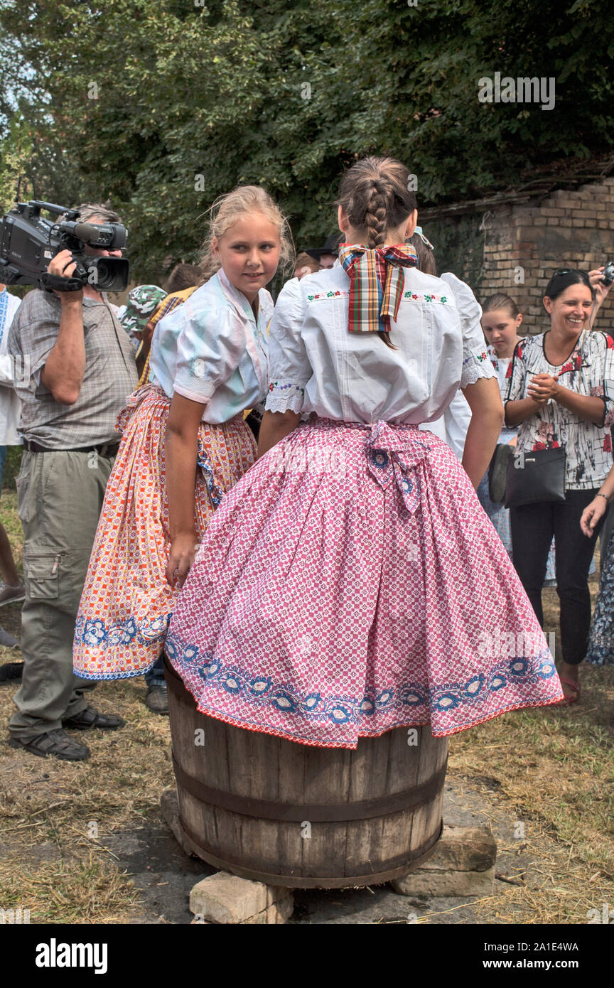 ARADAC, SERBIA, September 7, 2019 "TRADITIONAL OBERACKA" begins the ...