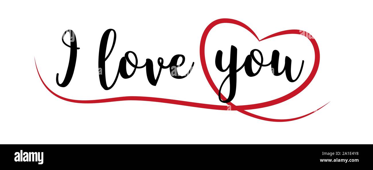 Handwritten red Stock Vector Images - Alamy