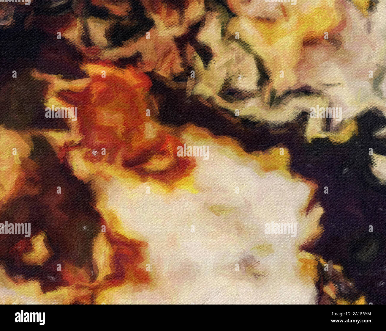 Abstract artwork aesthetic design with messy oil paint strokes, art ...