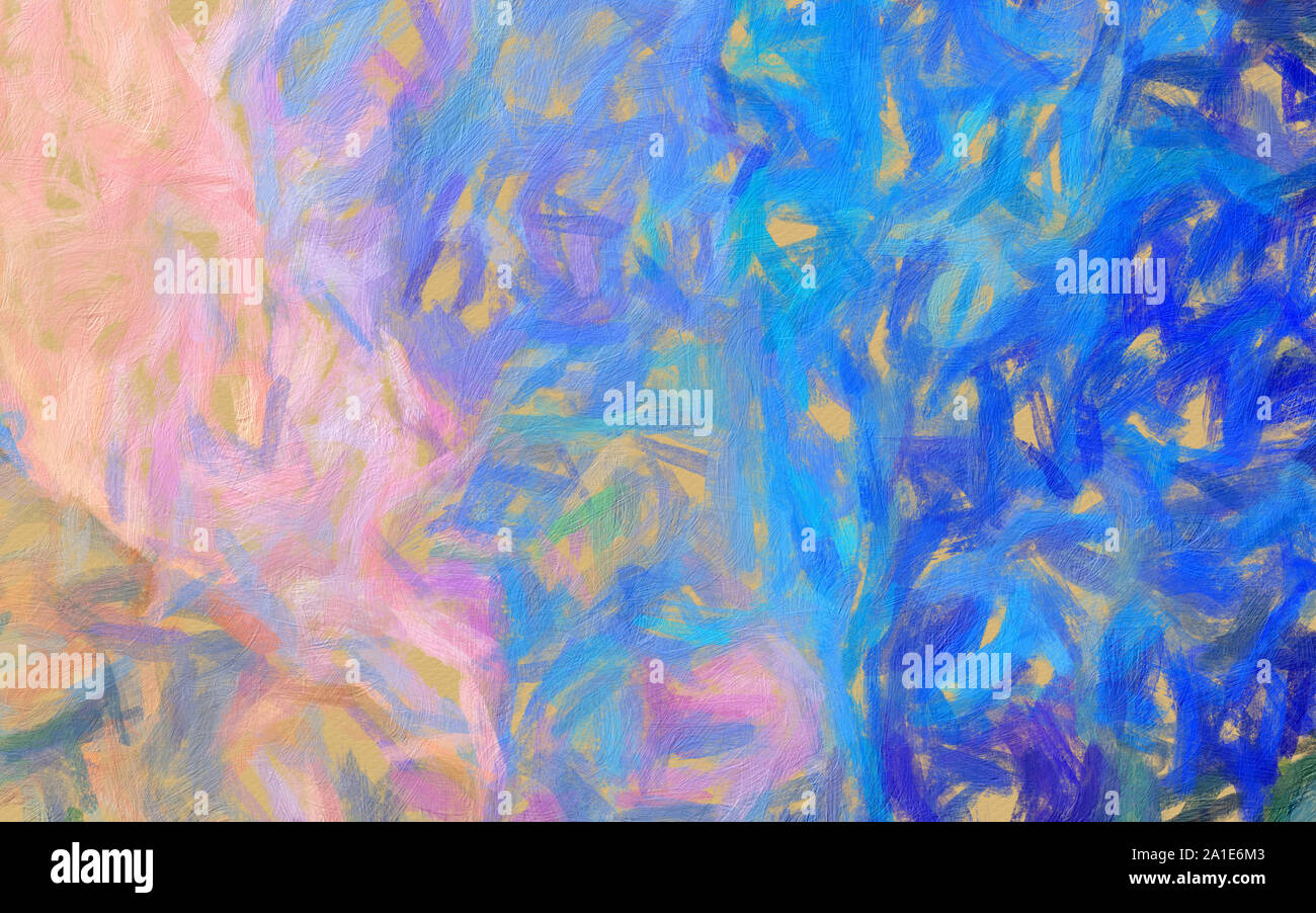 Abstract artwork aesthetic design with messy oil paint strokes, art ...