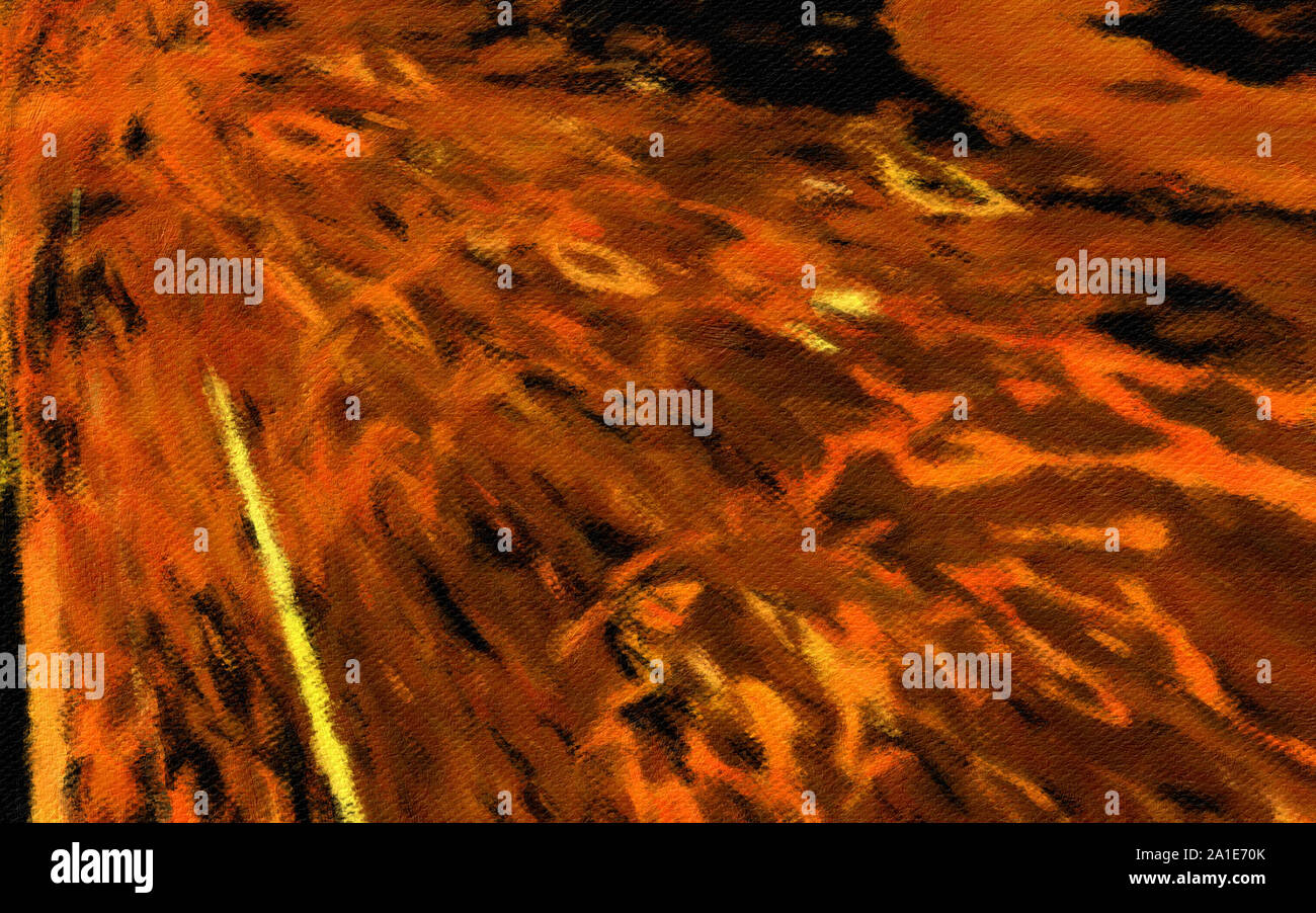 Abstract artwork aesthetic design with messy oil paint strokes, art ...