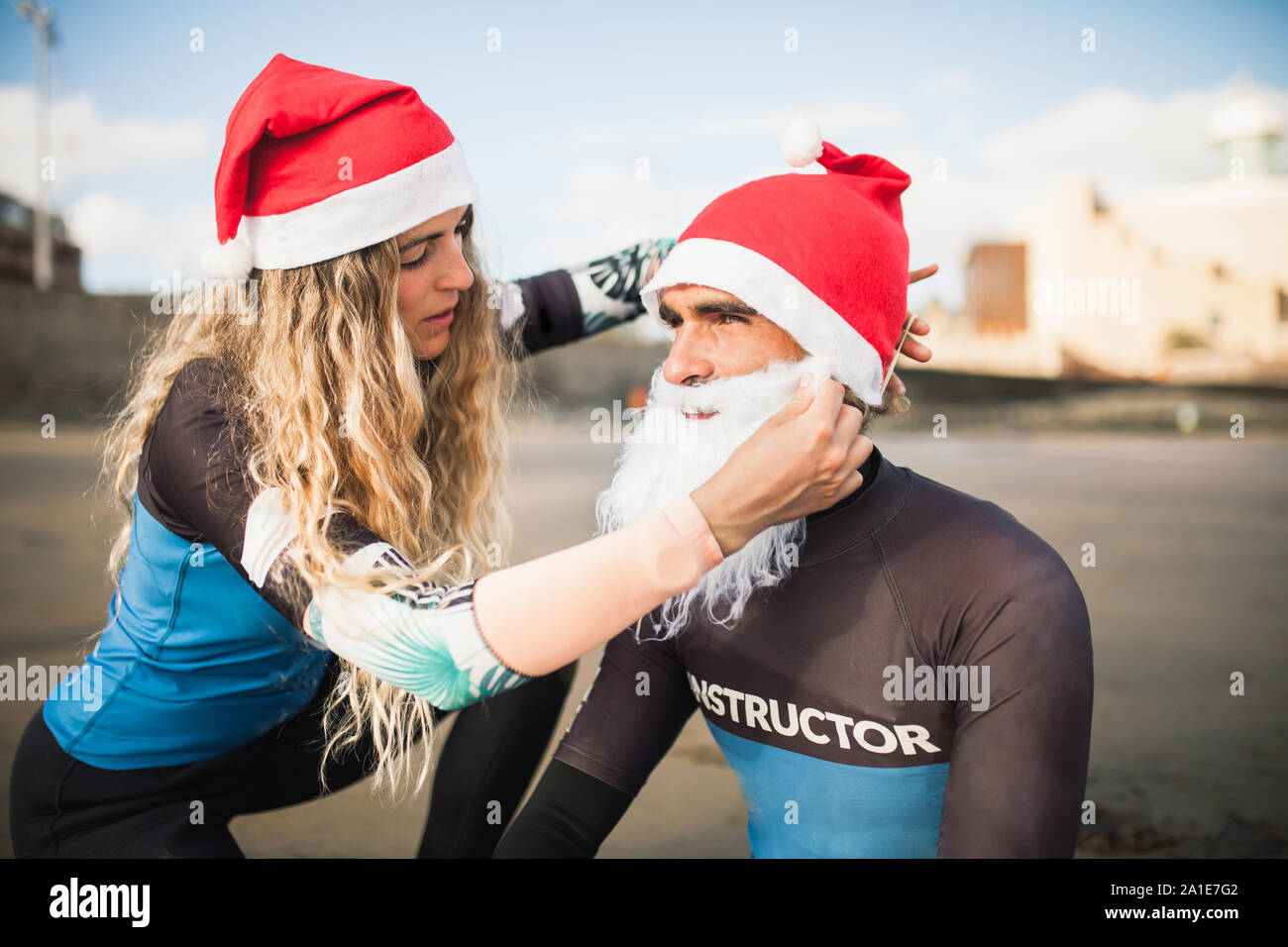 Surfer Santa Costume High Resolution Stock Photography and Images - Alamy