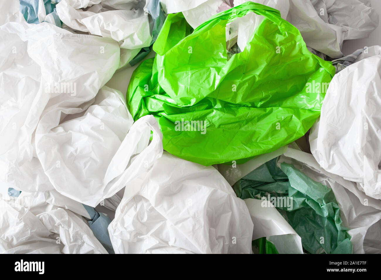 disposable plastic bag, waste, recycling, environmental issues Stock Photo - Alamy