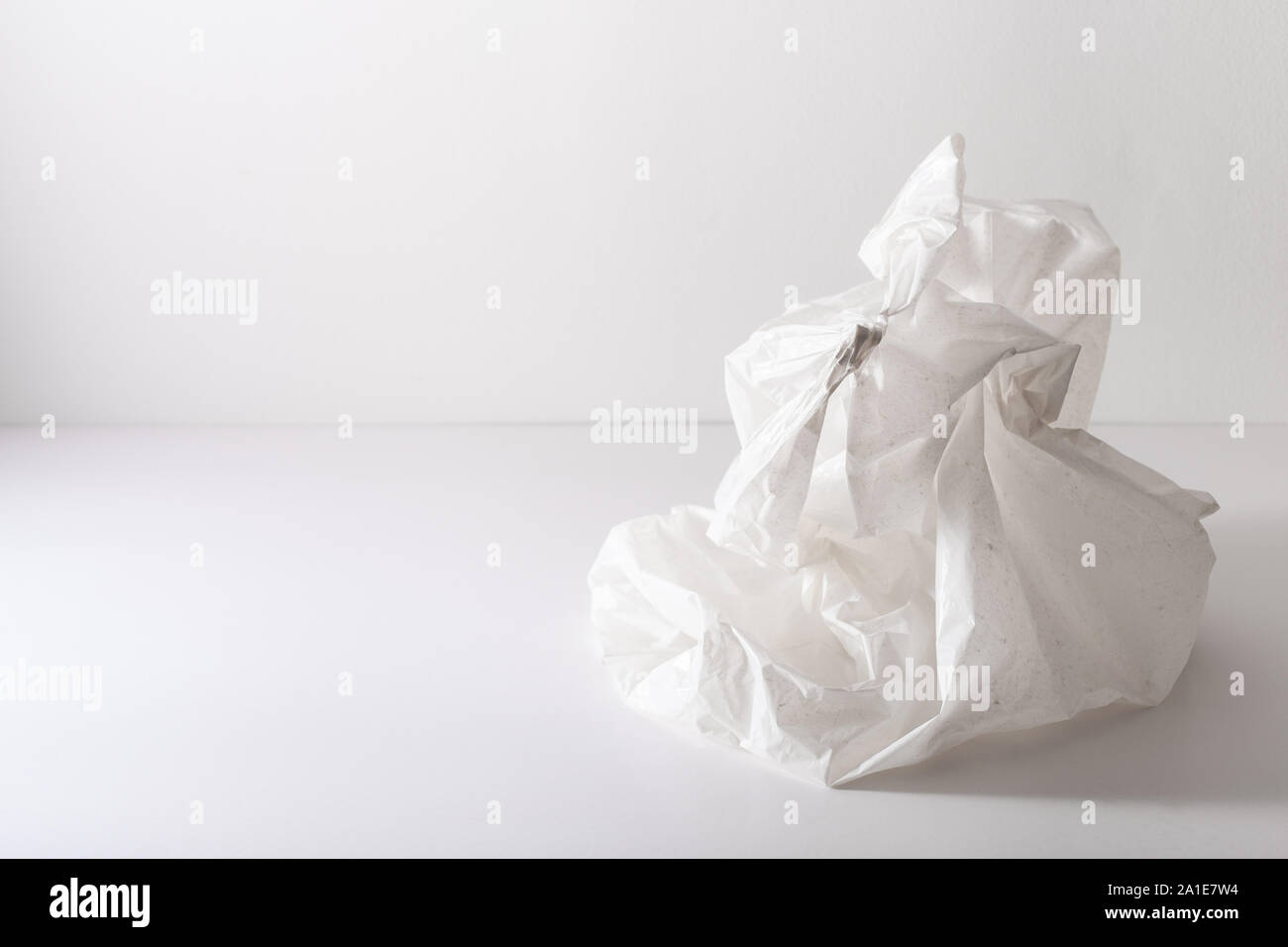 disposable plastic bag, waste, recycling, environmental issues Stock Photo - Alamy