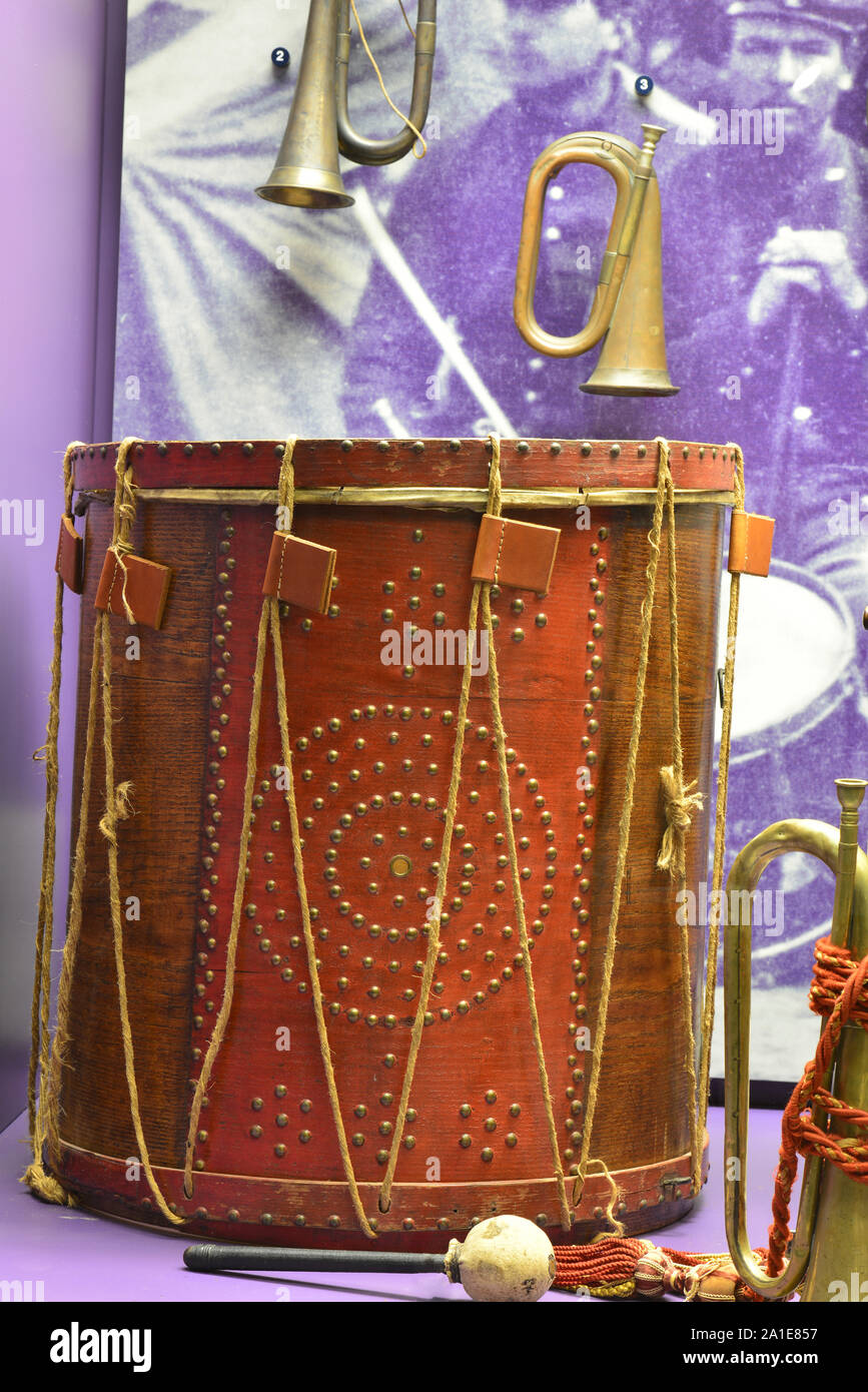 American civil war musical instrument Stock Photo - Alamy