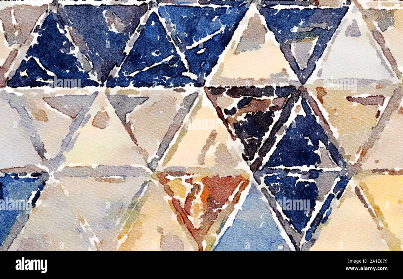 Abstract design pattern for decor textile and fabric, contemporary art ...