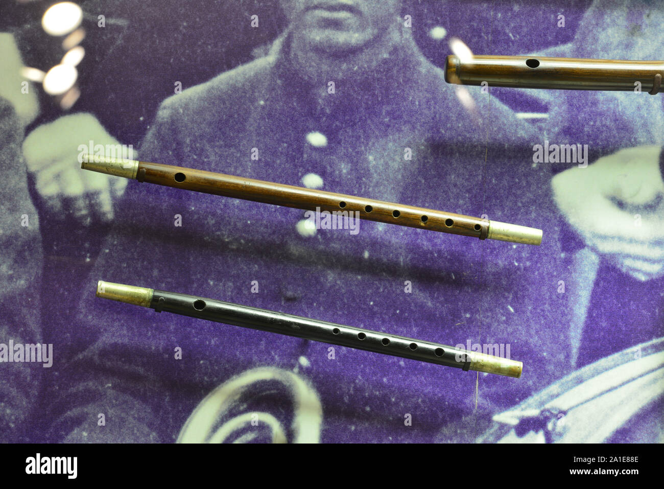 American civil war musical instrument Stock Photo - Alamy