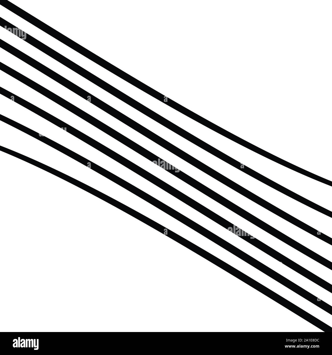 Geometric waving, wavy parallel lines. Ripple, twisted lines pattern ...