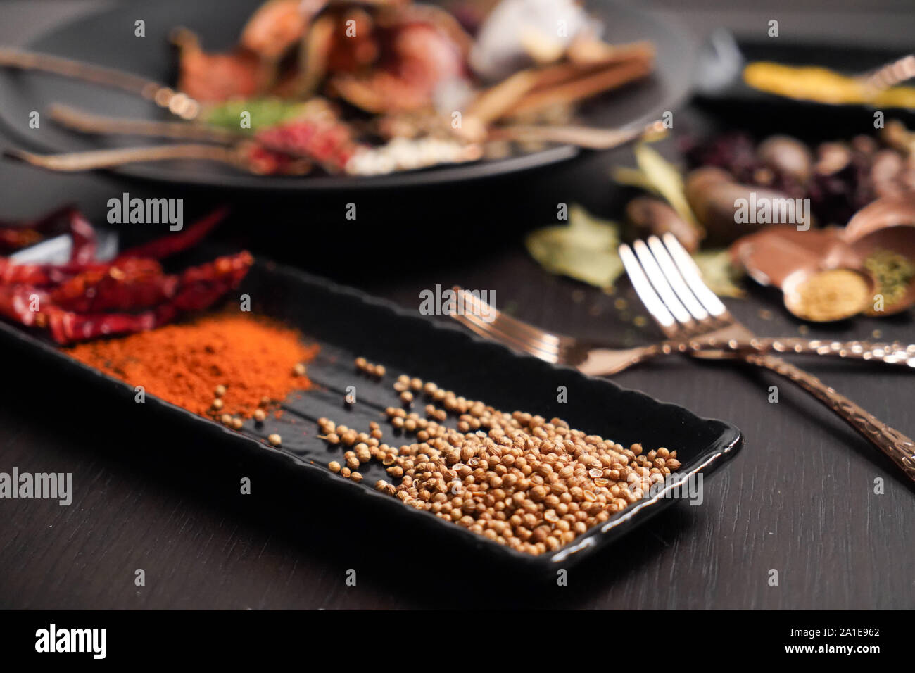 spices herbs seasoning condiment. food ingredient cuisine for healthy ...