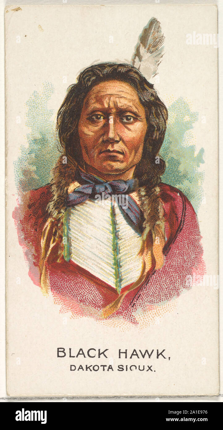 Black hawk indian chief hi-res stock photography and images - Alamy