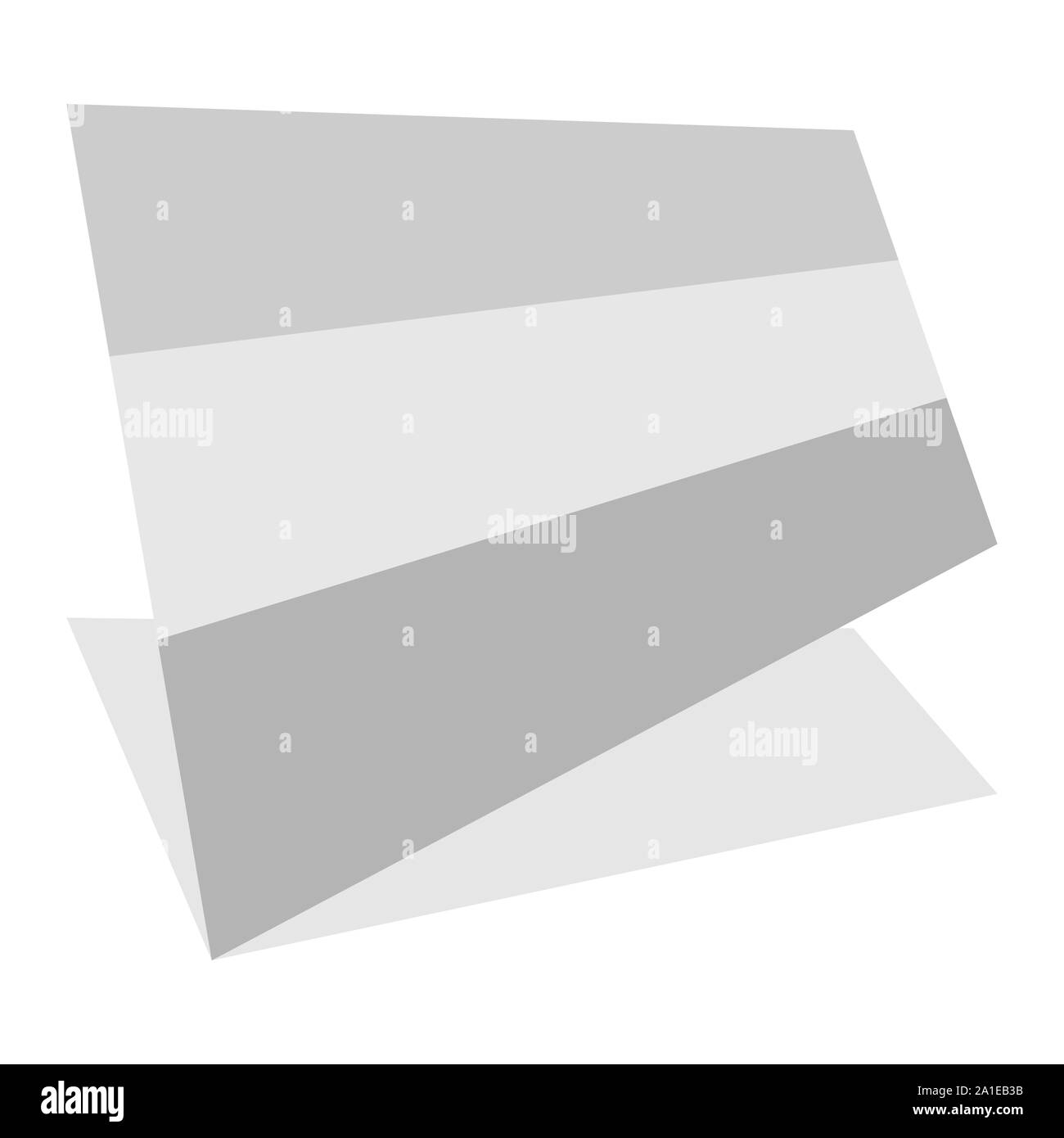 3 color (tricolor) flag template Stock Vector Image & Art - Alamy