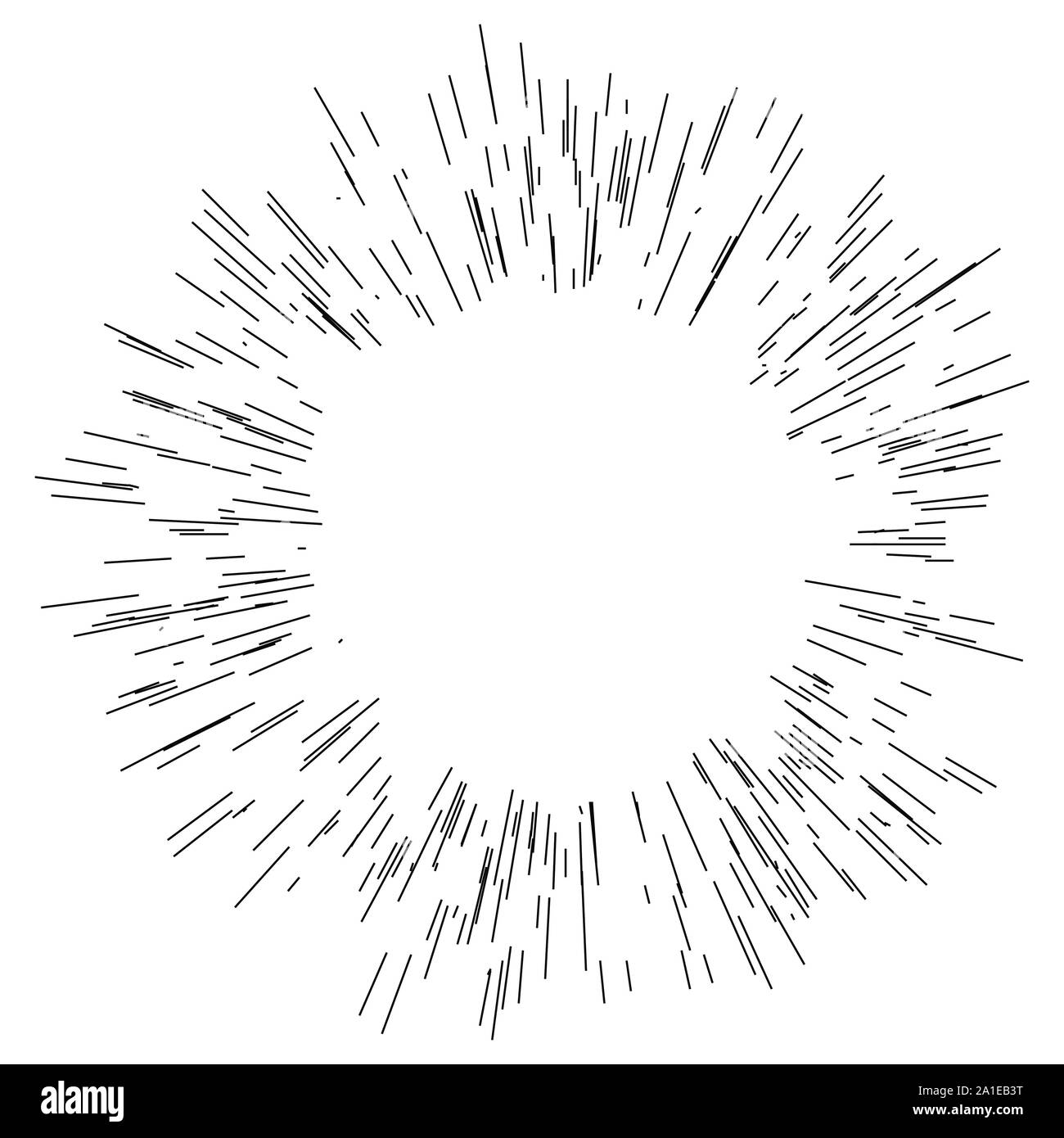 Zoom radial Cut Out Stock Images & Pictures - Alamy