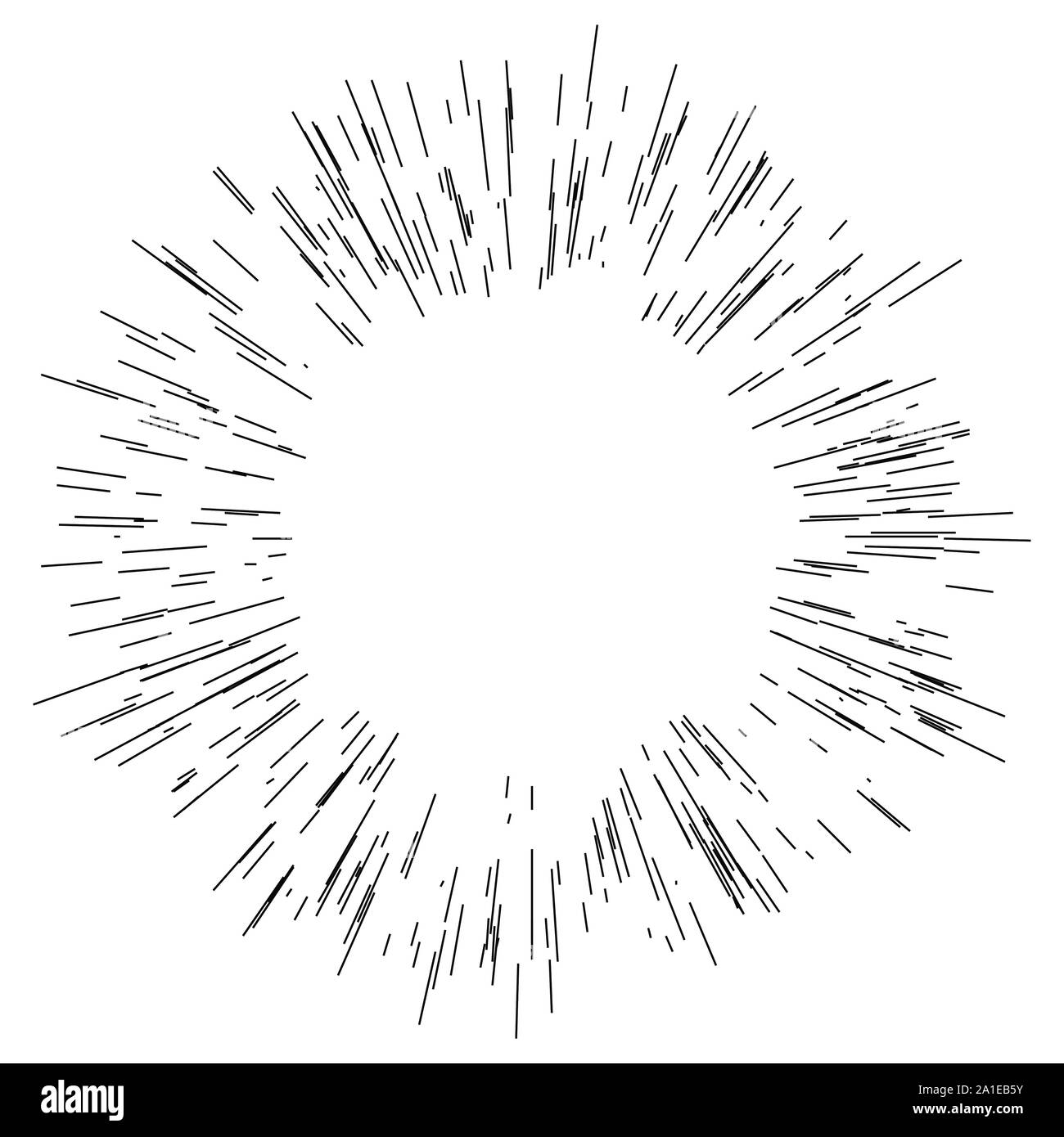 radial / radiating lines burst, explosion, blast effect Stock Vector ...