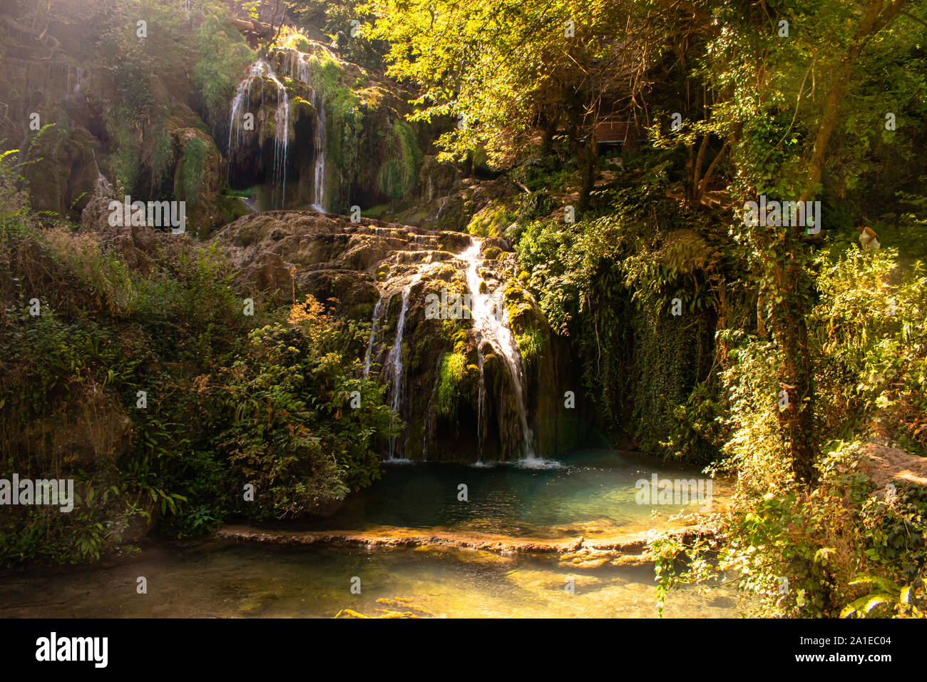 Krushuna Falls are a series of waterfalls in northern Bulgaria, near ...