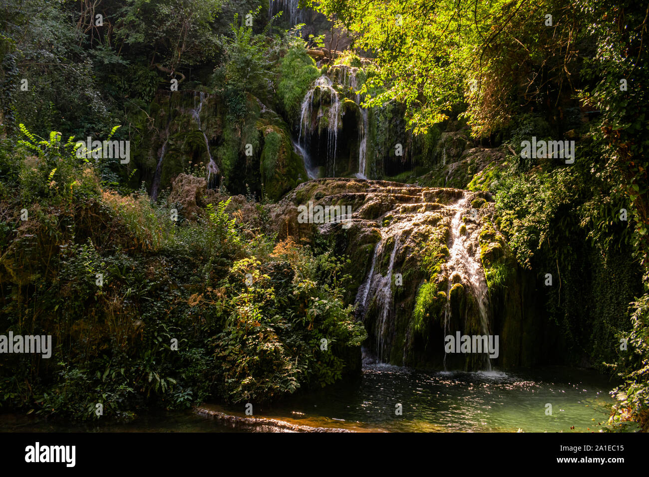 Krushuna Falls are a series of waterfalls in northern Bulgaria, near ...