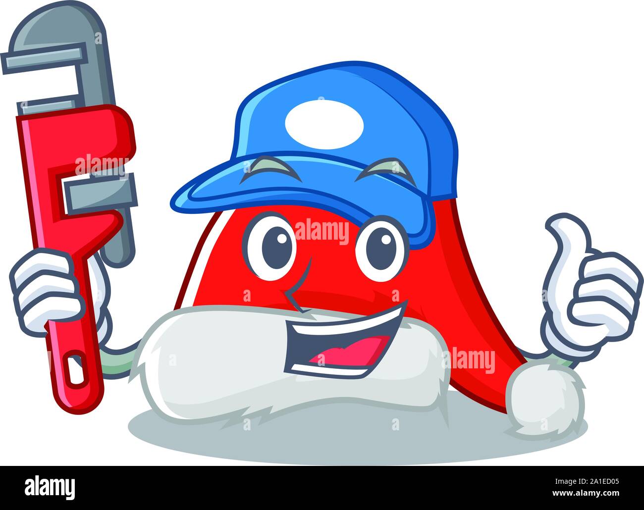 Handyman santa Stock Vector Images - Alamy