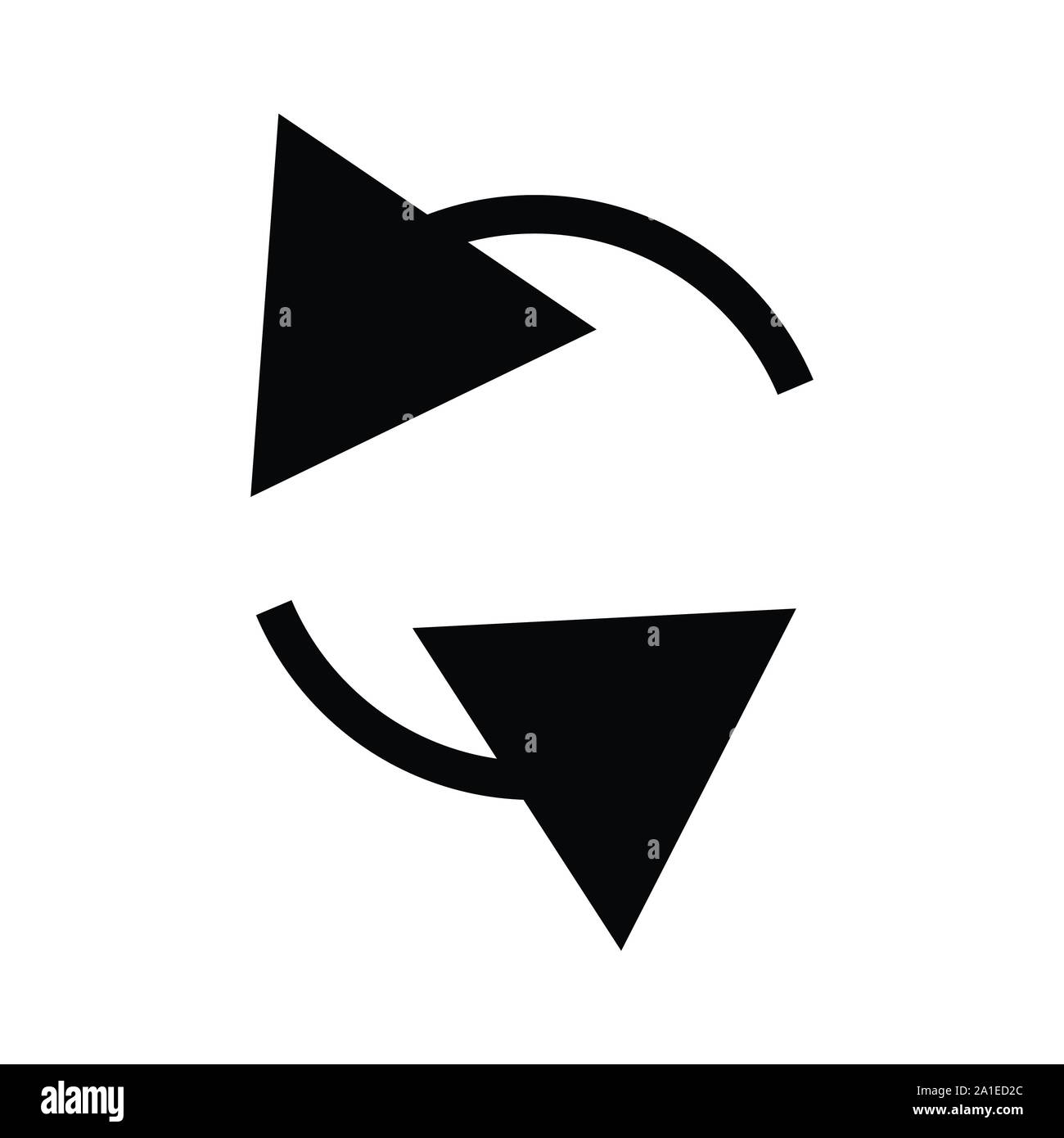 Circular, circle arrow left. Radial arrow icon, symbol ...